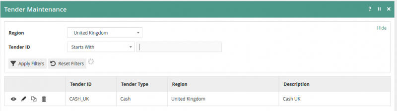 POS Menu Structure – Enactor Insights Portal